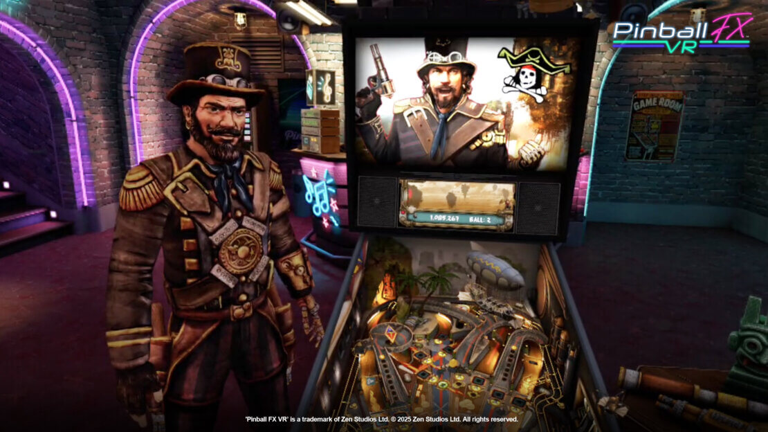 NOW AVAILABLE – Pinball FX VR is HERE!