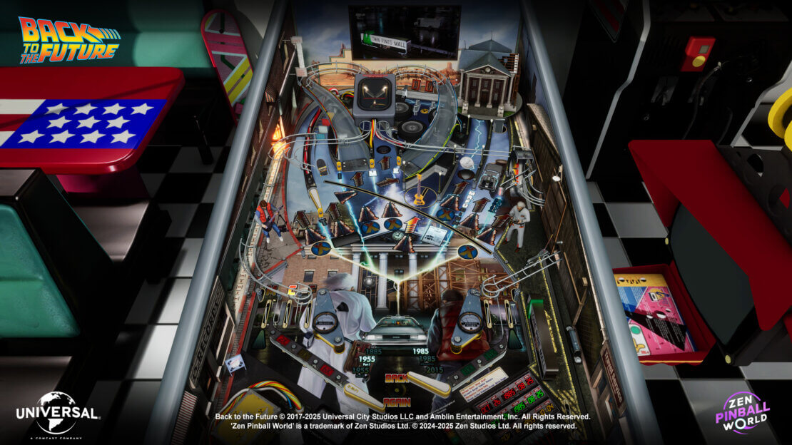 6 tables have arrived in Zen Pinball World!